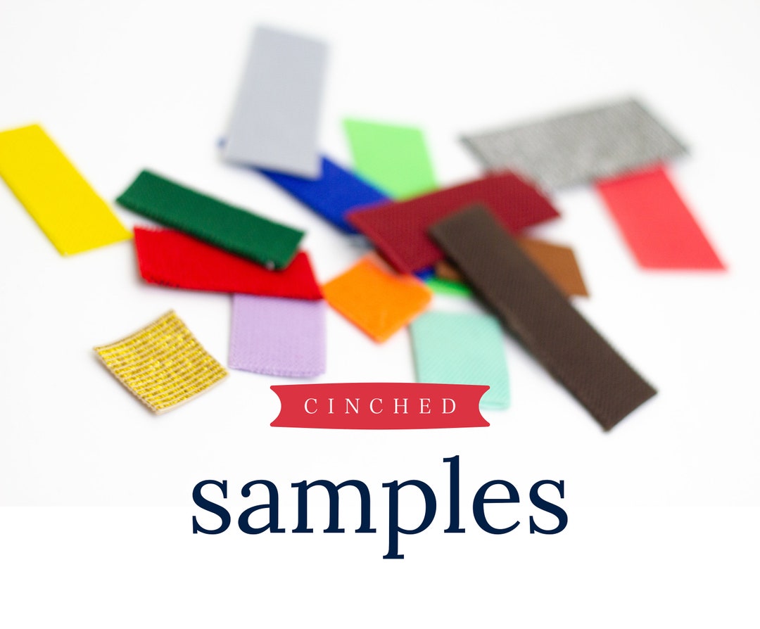 Elastic Samples for Colour Matching - Etsy