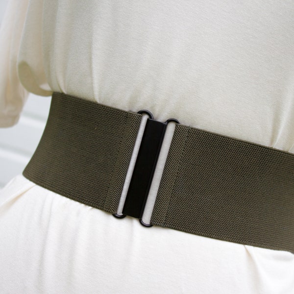 Wide Stretch Belt - Etsy