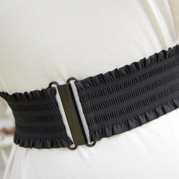 Black Lace Belt - Etsy