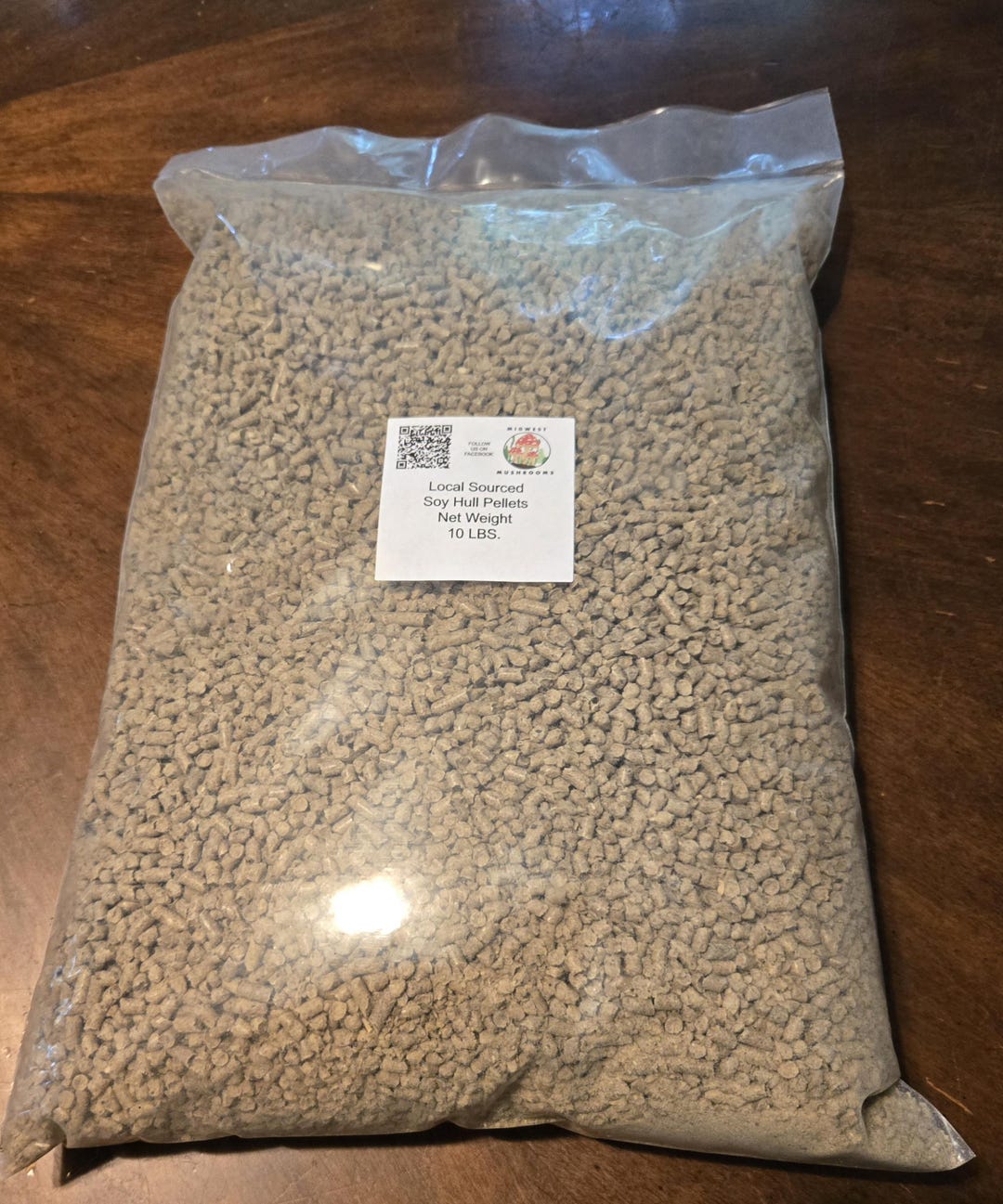10 Lbs Soy Hull Pellets | Mushroom Cultivation | Animal Feed| Midwest ...