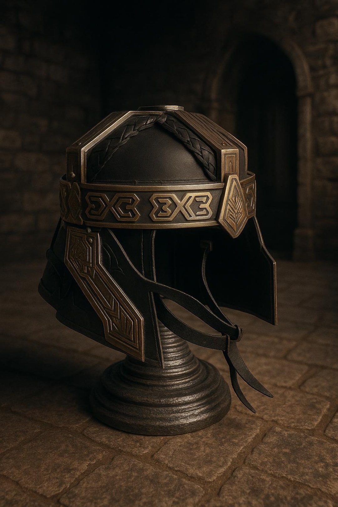 Gimli Helmet Replica | Dwarven Lotr Inspired Cosplay Display - Etsy
