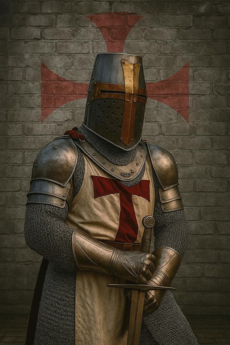 Medieval Knight Full Suit of Armor Combat Full Body Armour Halloween ...