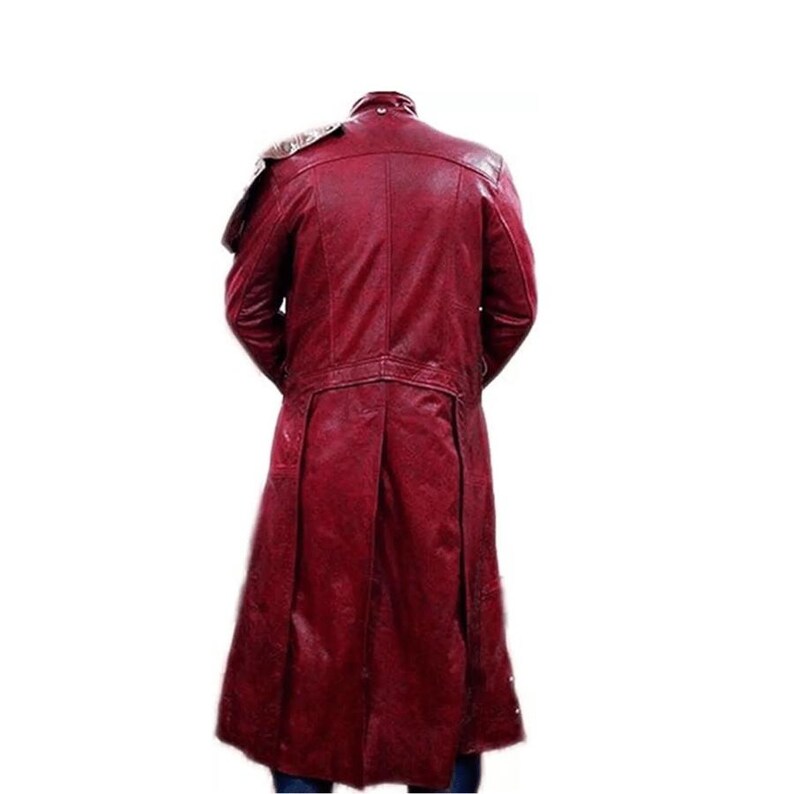 Star Lord Style Faux Leather Coat – Sci-fi Inspired Cosplay Jacket for ...