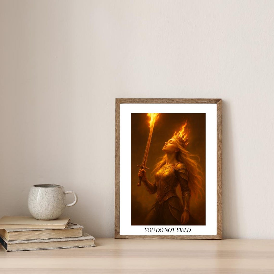 Aelin Galathynius | You Do Not Yield | Throne of Glass Digital Art ...