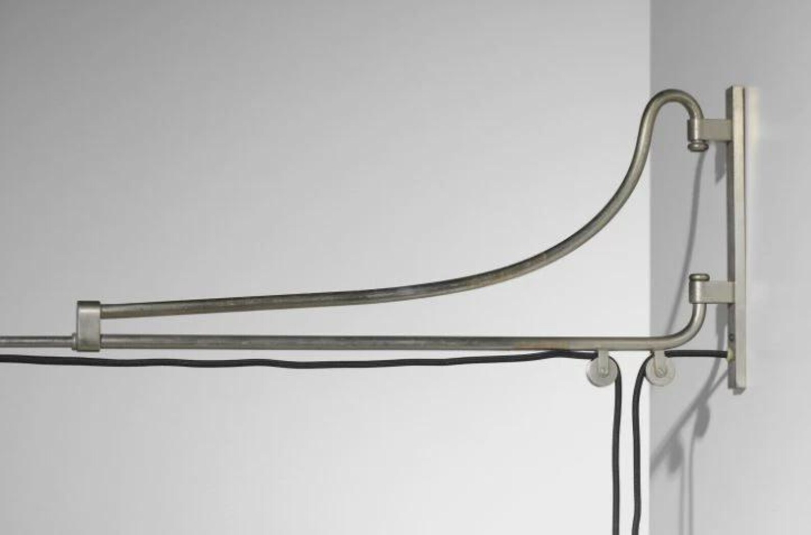 Italian Counter Weighted Gallows From the 60s in Nickel-plated Brass by ...