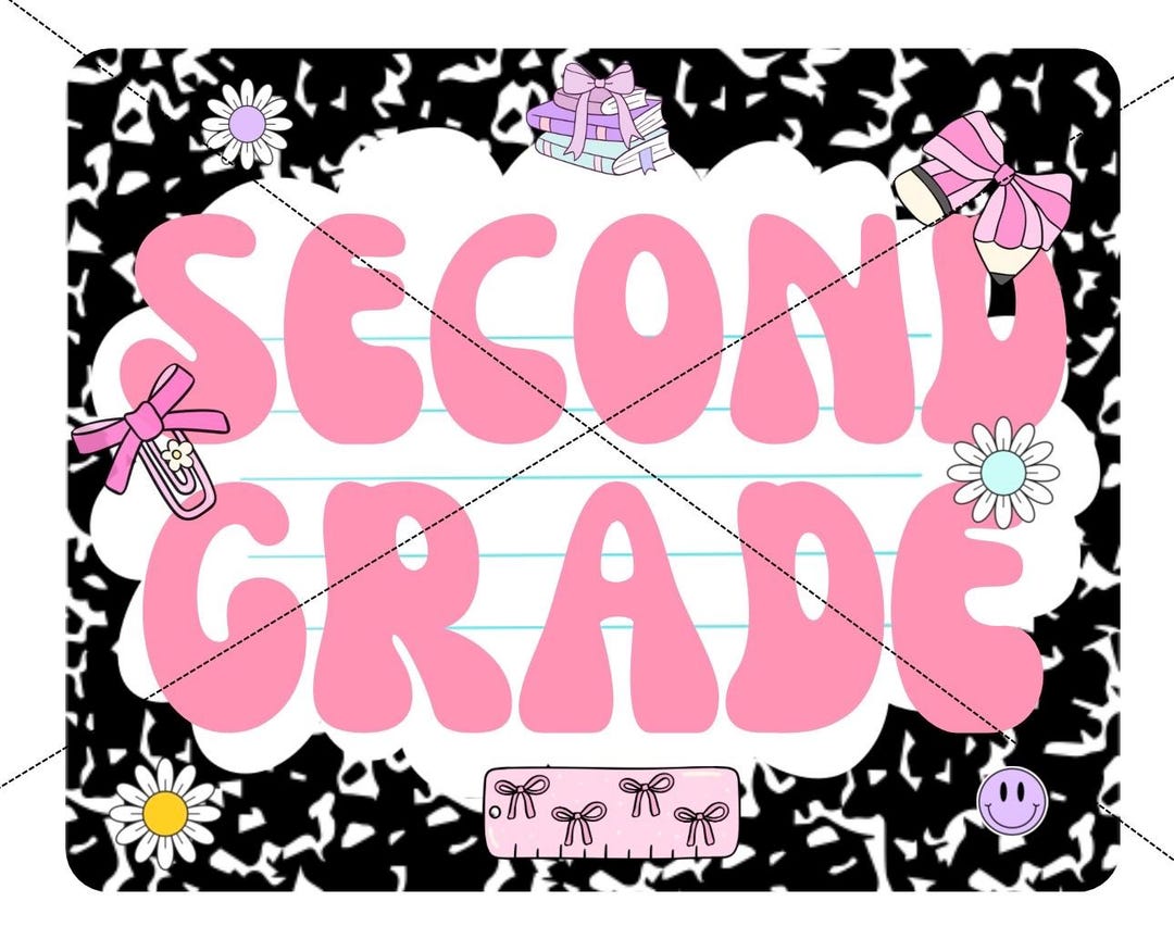 Groovy Second Grade PNG | Preppy Back to School Shirt Design | Retro ...