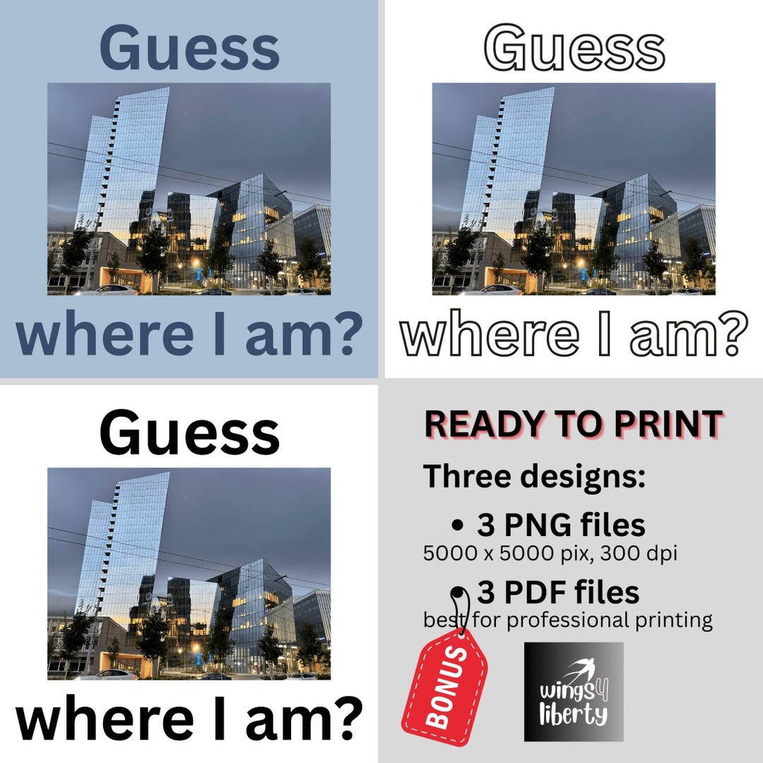 Urban Design, Ready to Print Digital Design Set, T-shirt Artwork, PNG ...