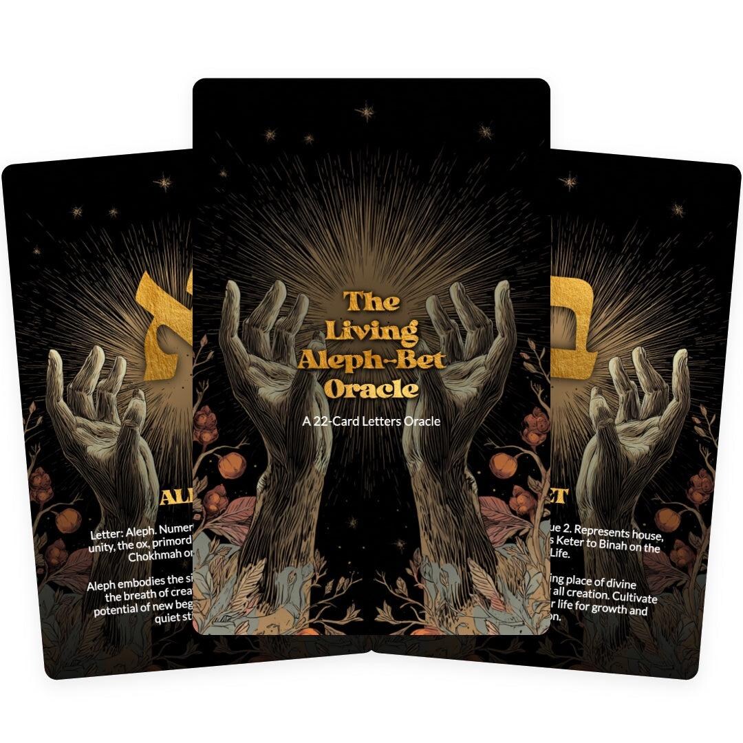 The Living Aleph-bet Oracle - 22 Hebrew Letters and Jewish Wisdom - Etsy