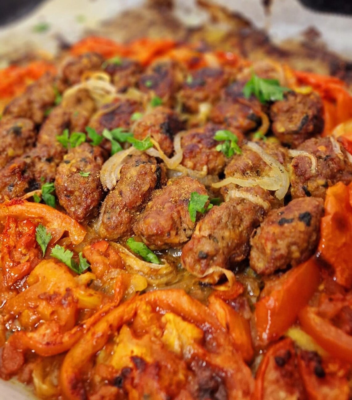 Middle Eastern Baked Kofta With Vegetables – Digital PDF Recipe ...