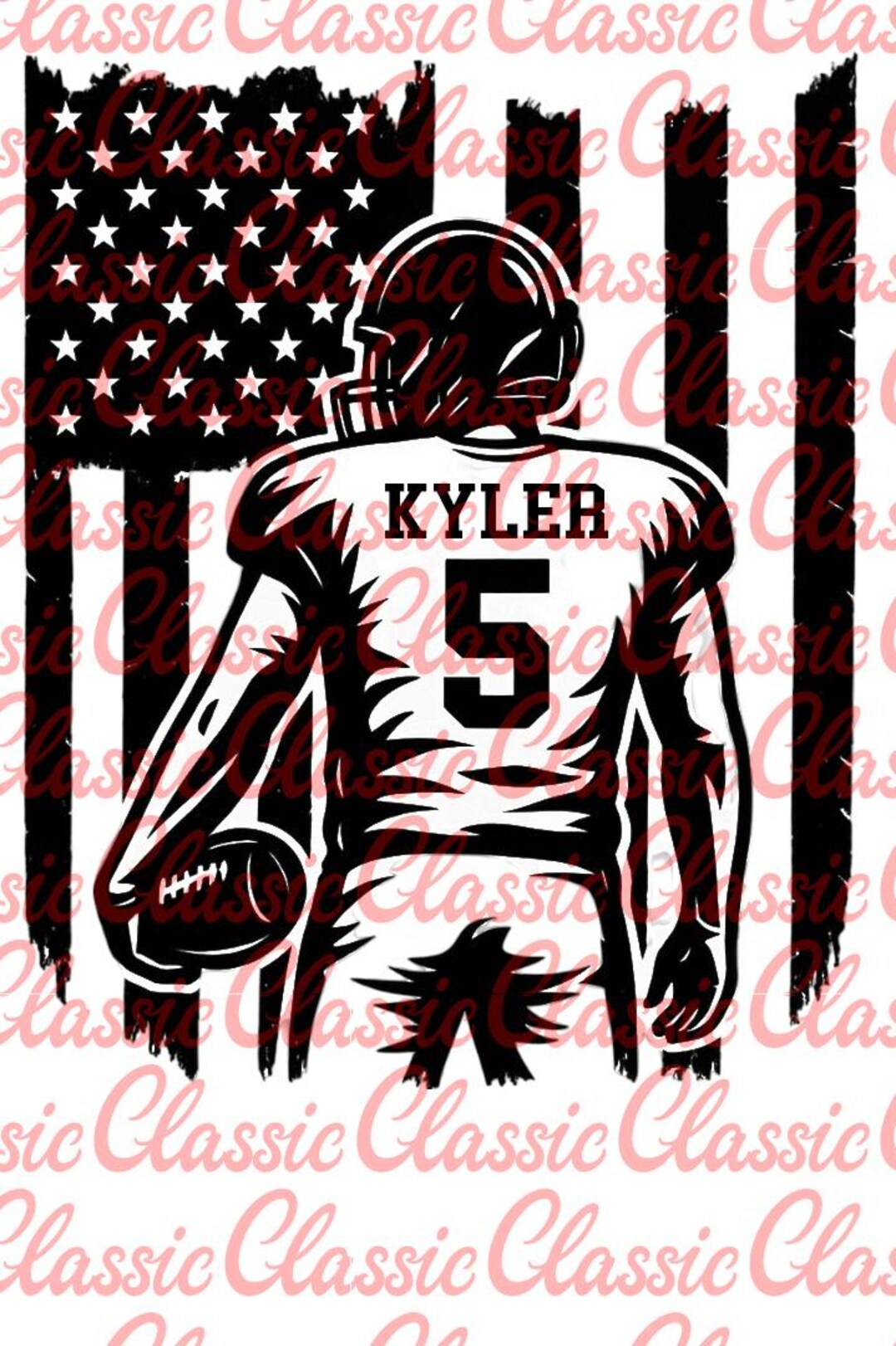 Custom Football Design - Etsy