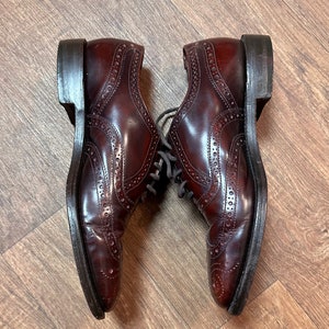 Mens Shoes Mens 1960s Vintage Loake Leather Brogues UK 7.5 Loake Shoes ...