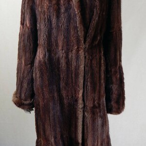 Vintage Mink Fur Coat Amazing Original 1940s Mink Fur Coat UK Size 12/ ...