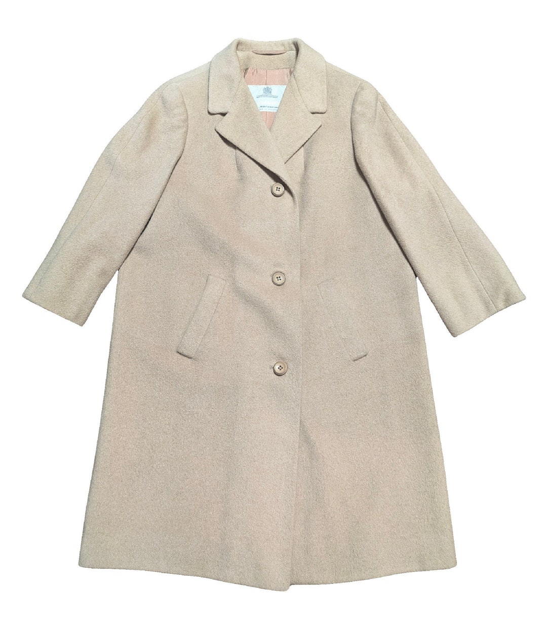 Vintage Camel Coat 1980s Vintage Aquascutum Pure Camel Hair Coat Size ...