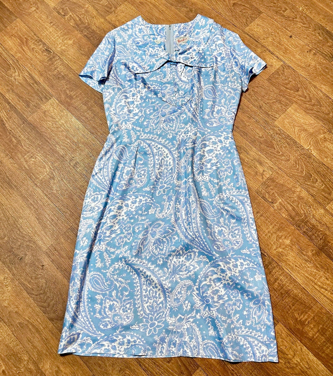 Vintage Dress | 1950s Vintage Bender of London Dress Size 14/16 ...