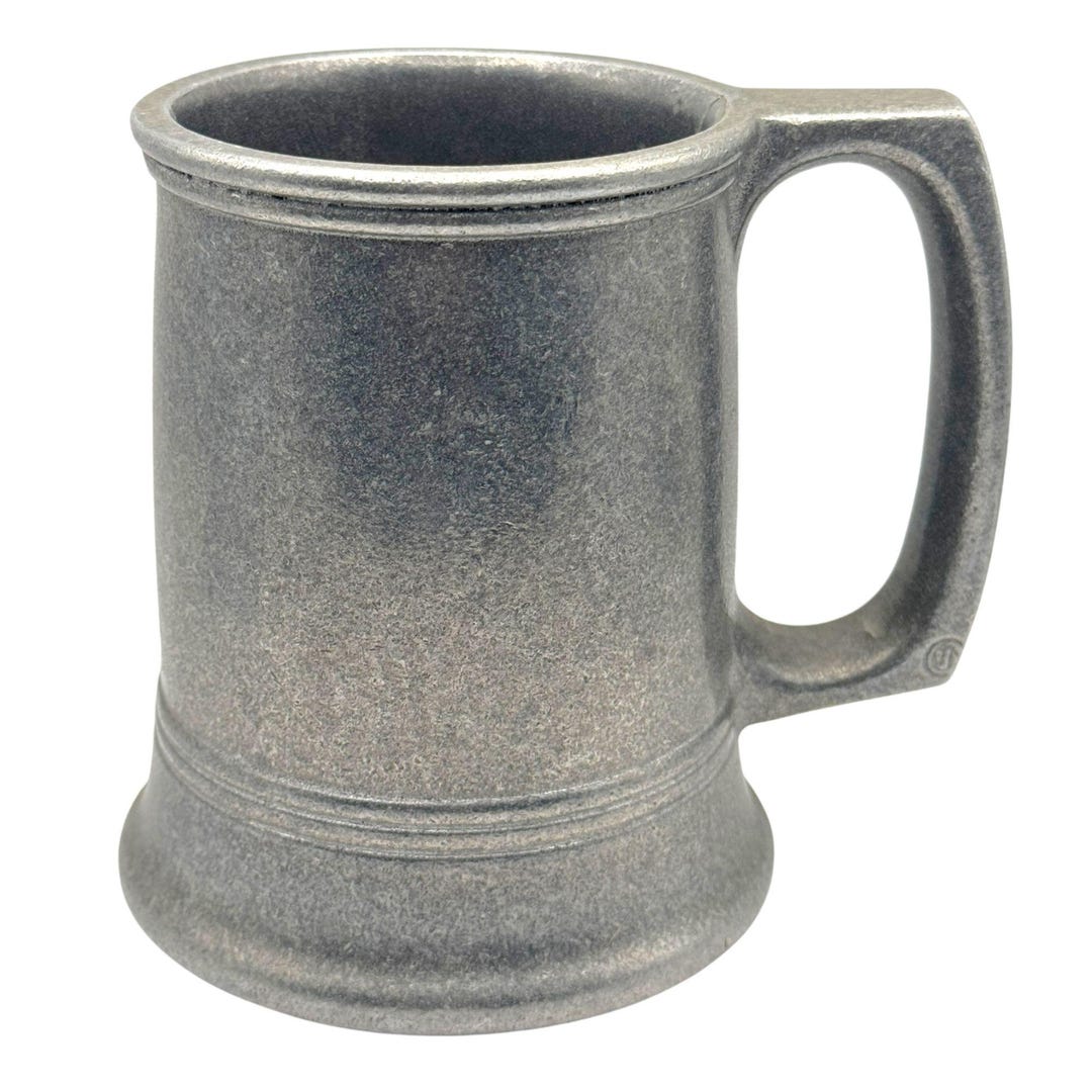 Vintage Carson Pewter Tankard Mug With Handle Freeport PA Beer Stein ...