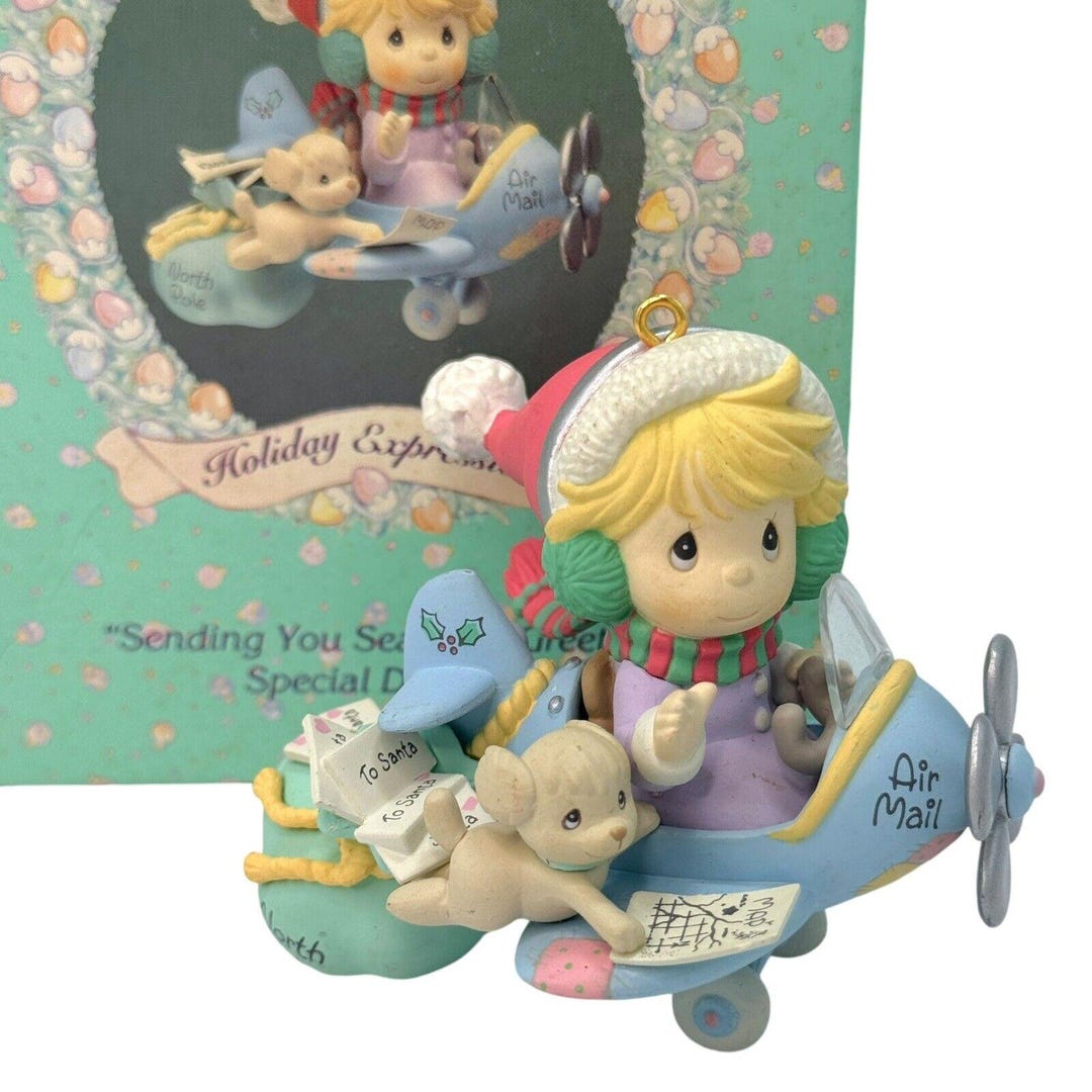 Precious Moments 1994 Sending You Seasons Greetings Special Delivery ...