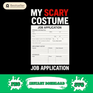 Job Application Costume - Etsy
