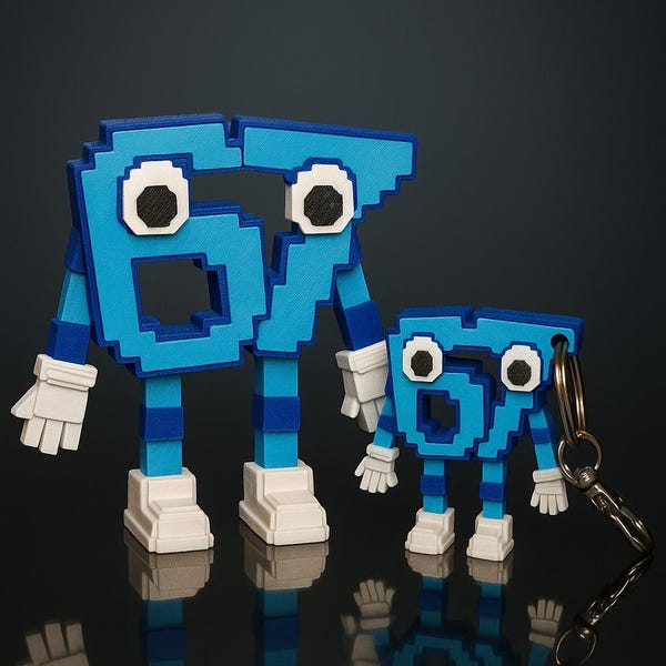 6 7 3d Print Figure - Etsy UK