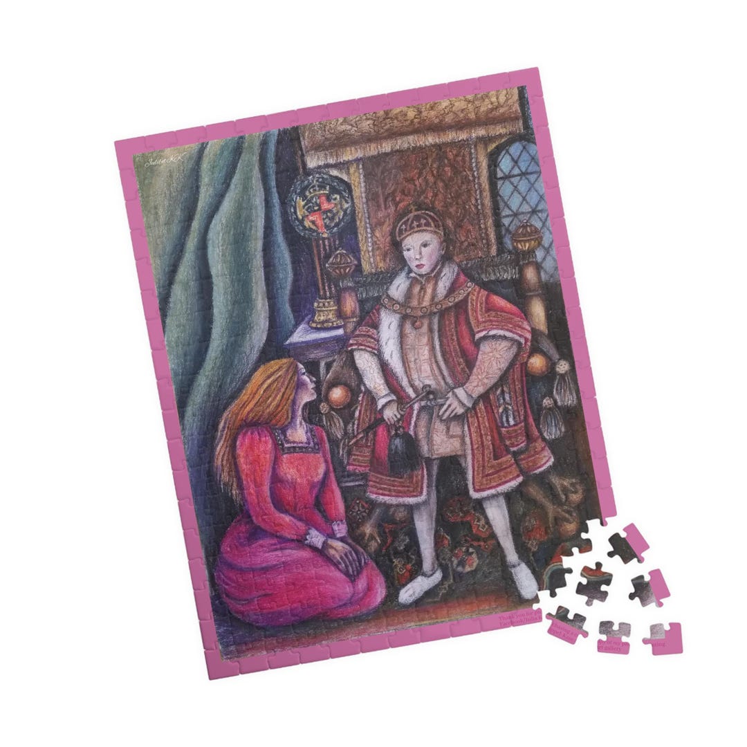 King Edward Puzzle, Historical Portrait Jigsaw for History Enthusiasts ...