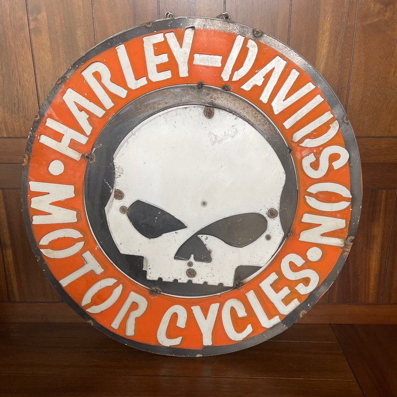 Harley Davidson Sign - Etsy