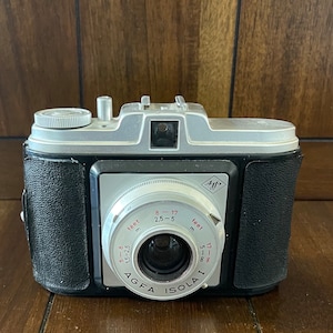 Vintage Agfa Isola I Camera With Case - Untested, Great Display Piece ...
