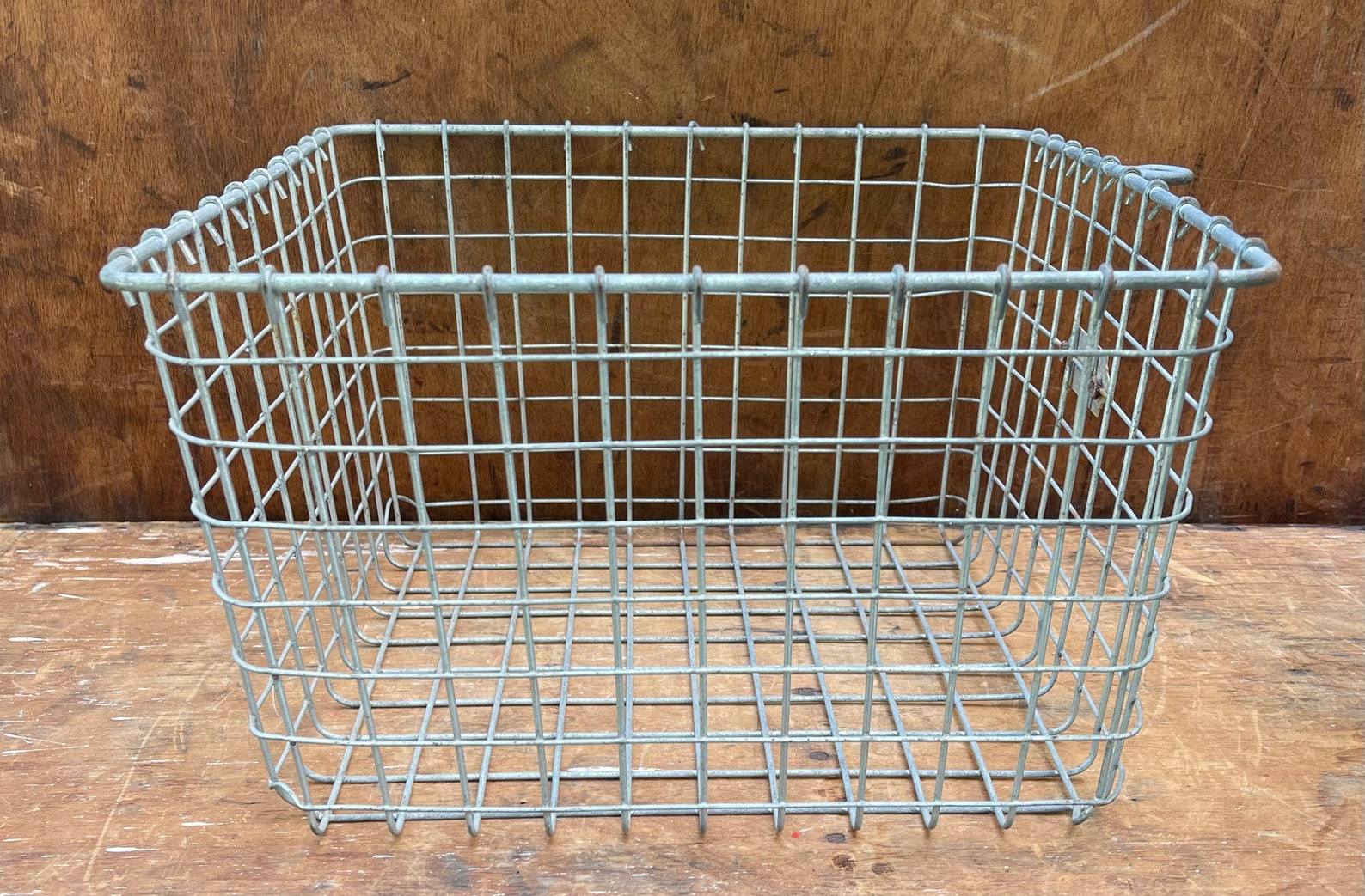 Vintage Wire Gym Basket Industrial Decor Tag 30 - Etsy