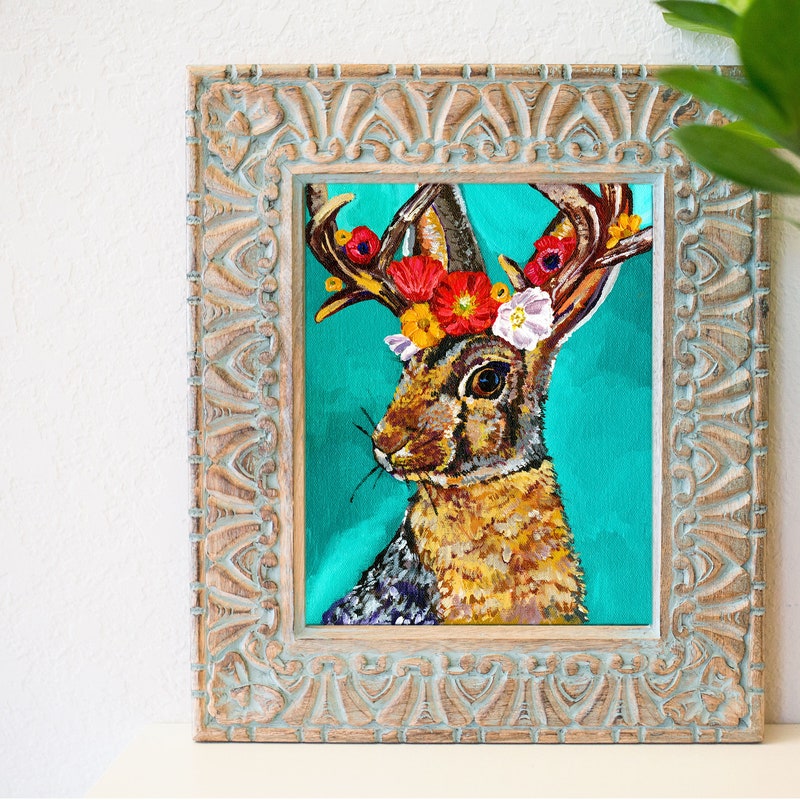 Jackalope Art - Etsy