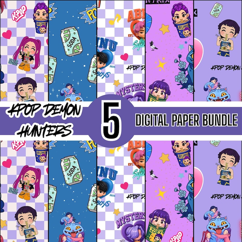 Png Kpop Demon Hunters - Etsy