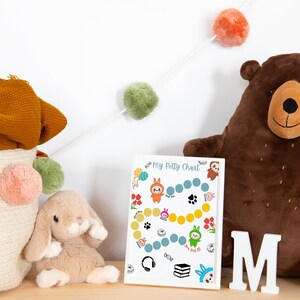 Printable Labubu Potty Training Chart, Labubu Reward Chart, Reward ...