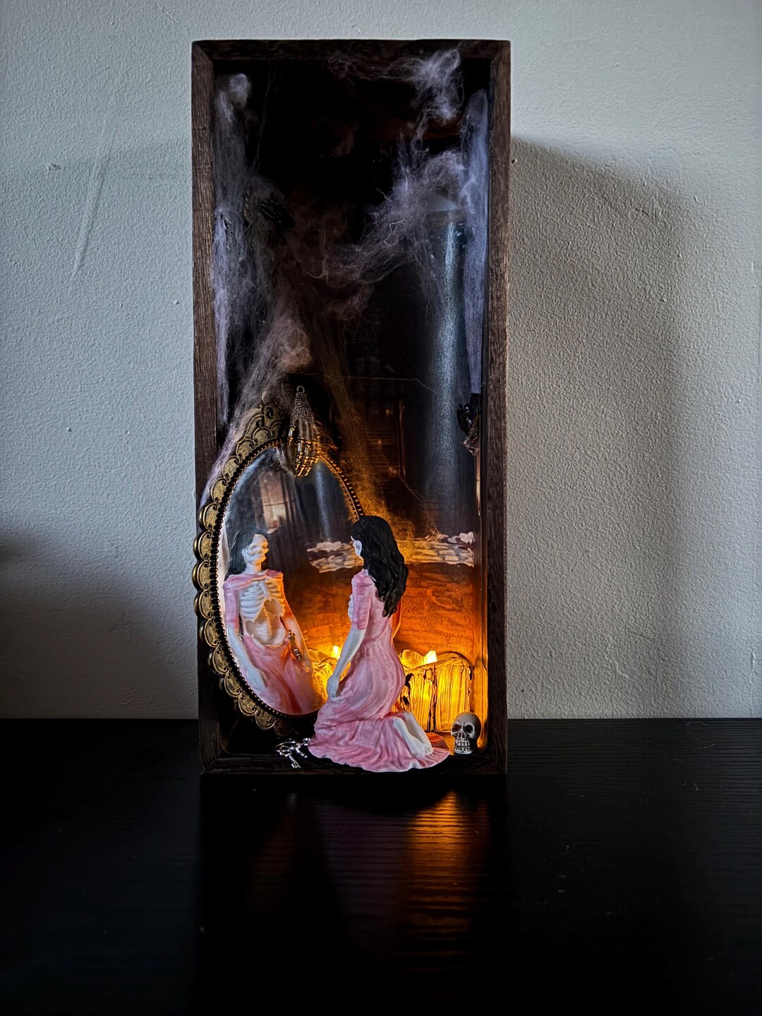 Handmade Unique Book Nook “mirror” - Etsy