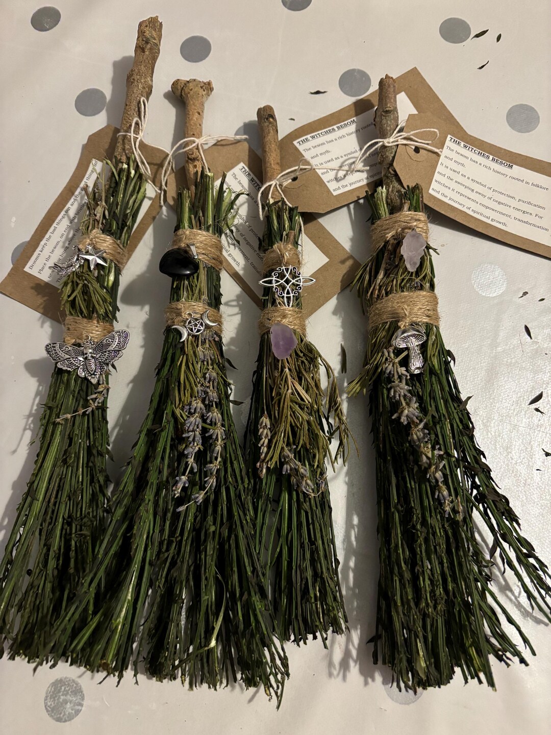 Witches Besom Made From Nature's Supplies - Etsy