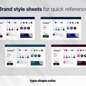 Modern Canva Brand Kit Template: Logo, Style Guide and Guidelines ...
