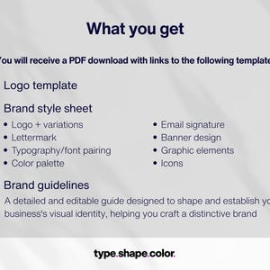 Modern Canva Brand Kit Template: Logo, Style Guide and Guidelines ...