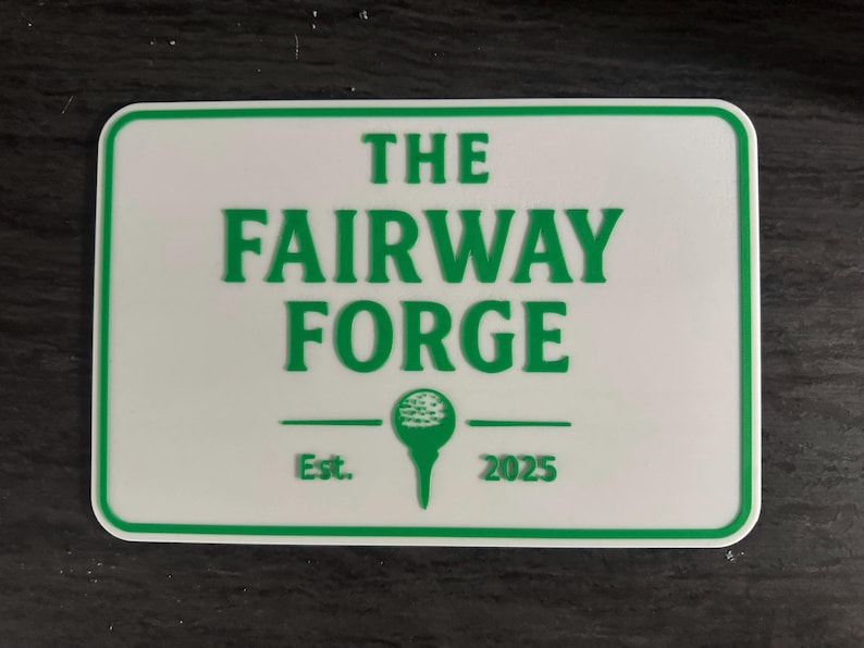 Customized 3D Printed Sign – Personalized Name Sign, Business Logo ...