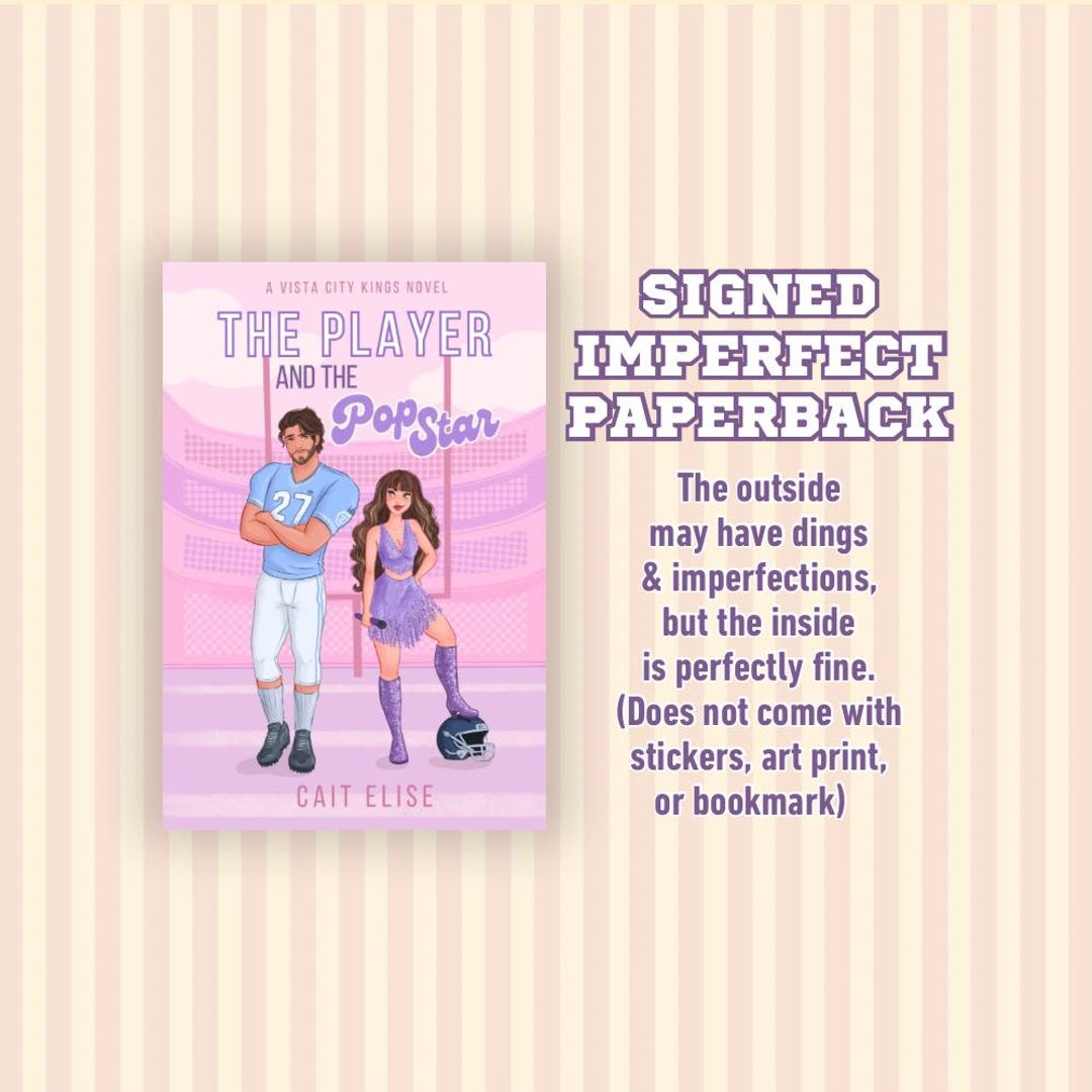 The Player and the Pop Star - Imperfect Copy - Etsy