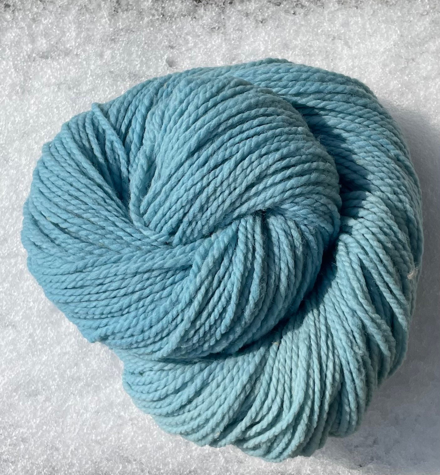 Cormo Yarn Thelma and Louise Saxon Blue Indigo 2-ply DK Mohair ...