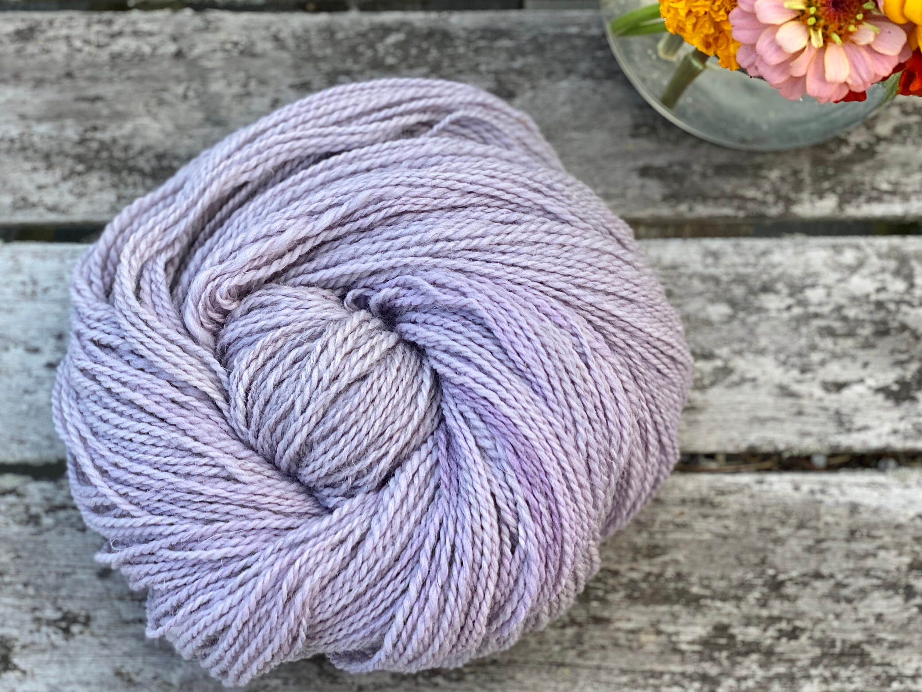 Cormo Yarn Thelma and Louise Saxon Blue Indigo 2-ply DK Mohair ...