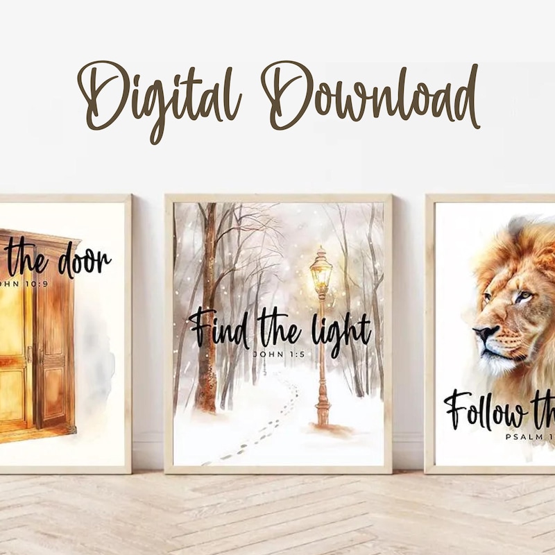 Aslan Narnia Wall Art - Etsy