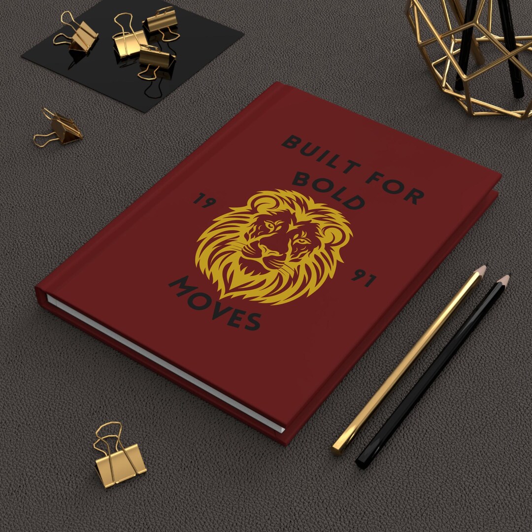 Gryffindor Journal | Hogwarts House Notebook | Magical Journal ...