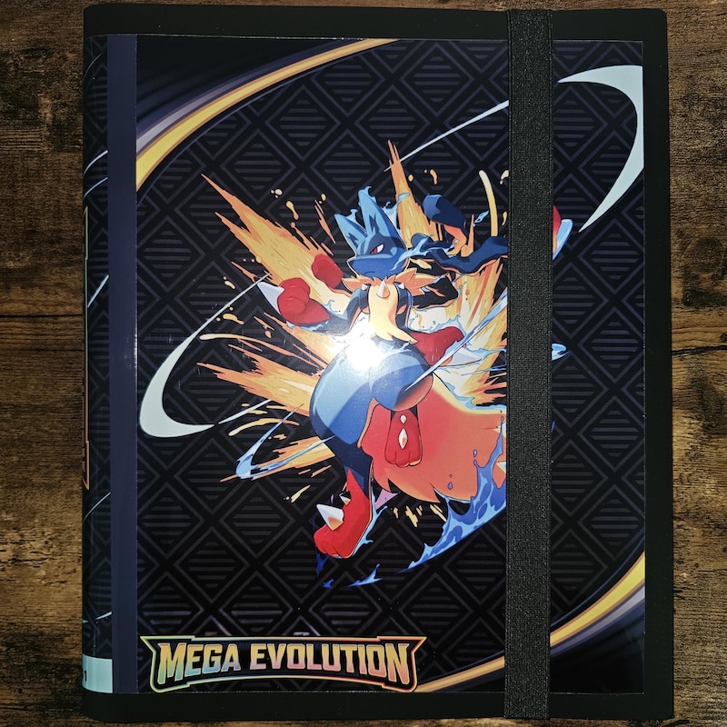 Mega Evolution Binder - Etsy