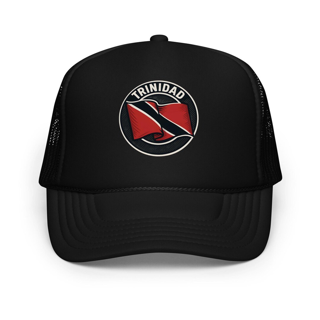 Trinidad *foam Trucker* Hat – Trinidad and Tobago Flag Snapback ...