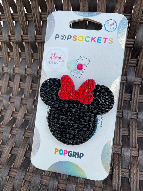 Bling Popsocket Disney Inspired Mouse Bow Phone Stand Phone | Etsy