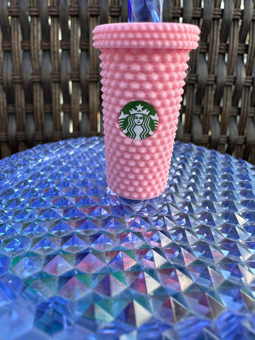 Starbucks Studded Tumbler Cup Straw Topper | Straw Buddy | Straw Charm ...