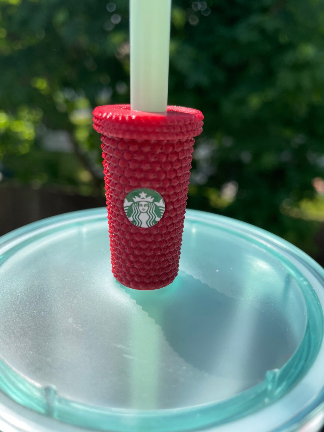 Starbucks Studded Tumbler Straw Topper | Straw Buddy | Straw Charm ...