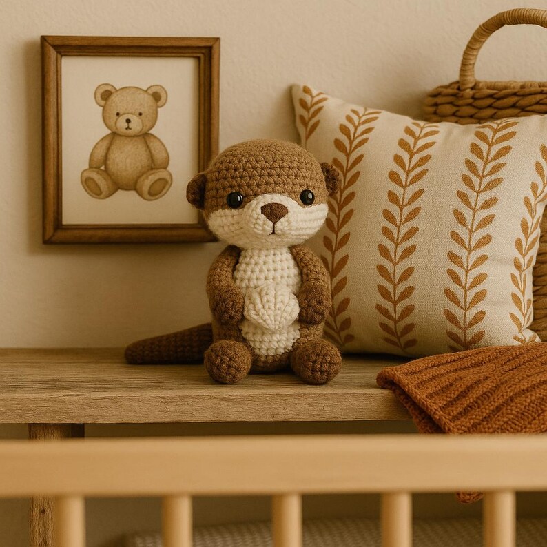 Seas the Day Shoreline Snuggler Otter Crochet Pattern PDF – Amigurumi ...