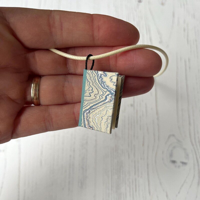 Mini Book Jewelry - Etsy
