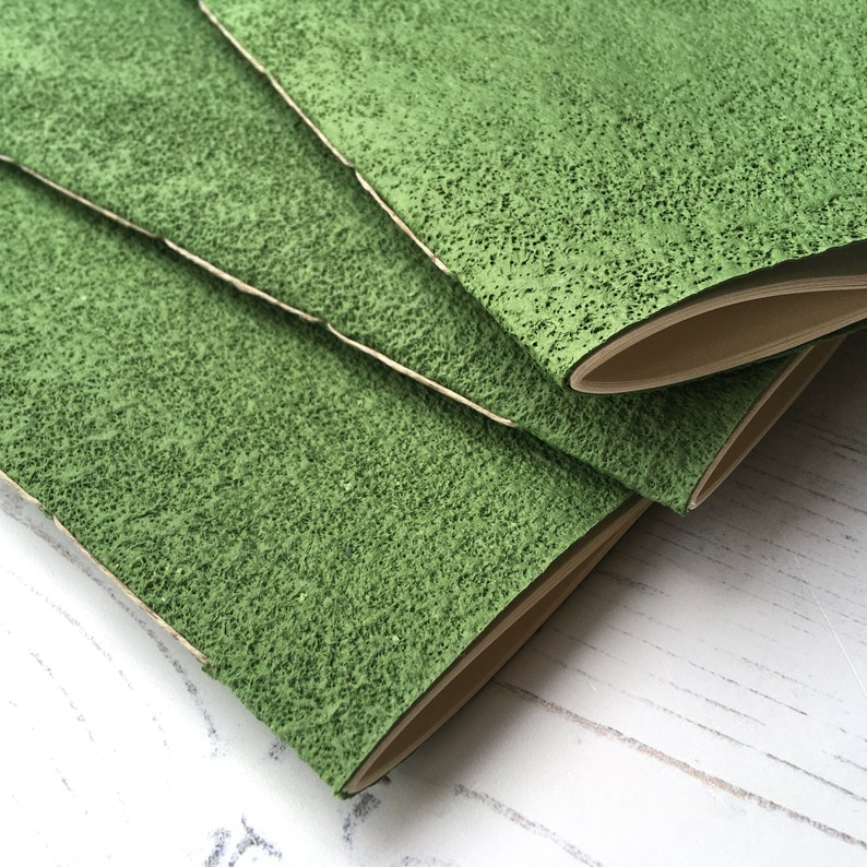 A5 Handmade Paper Soft Cover Notebook | Etsy