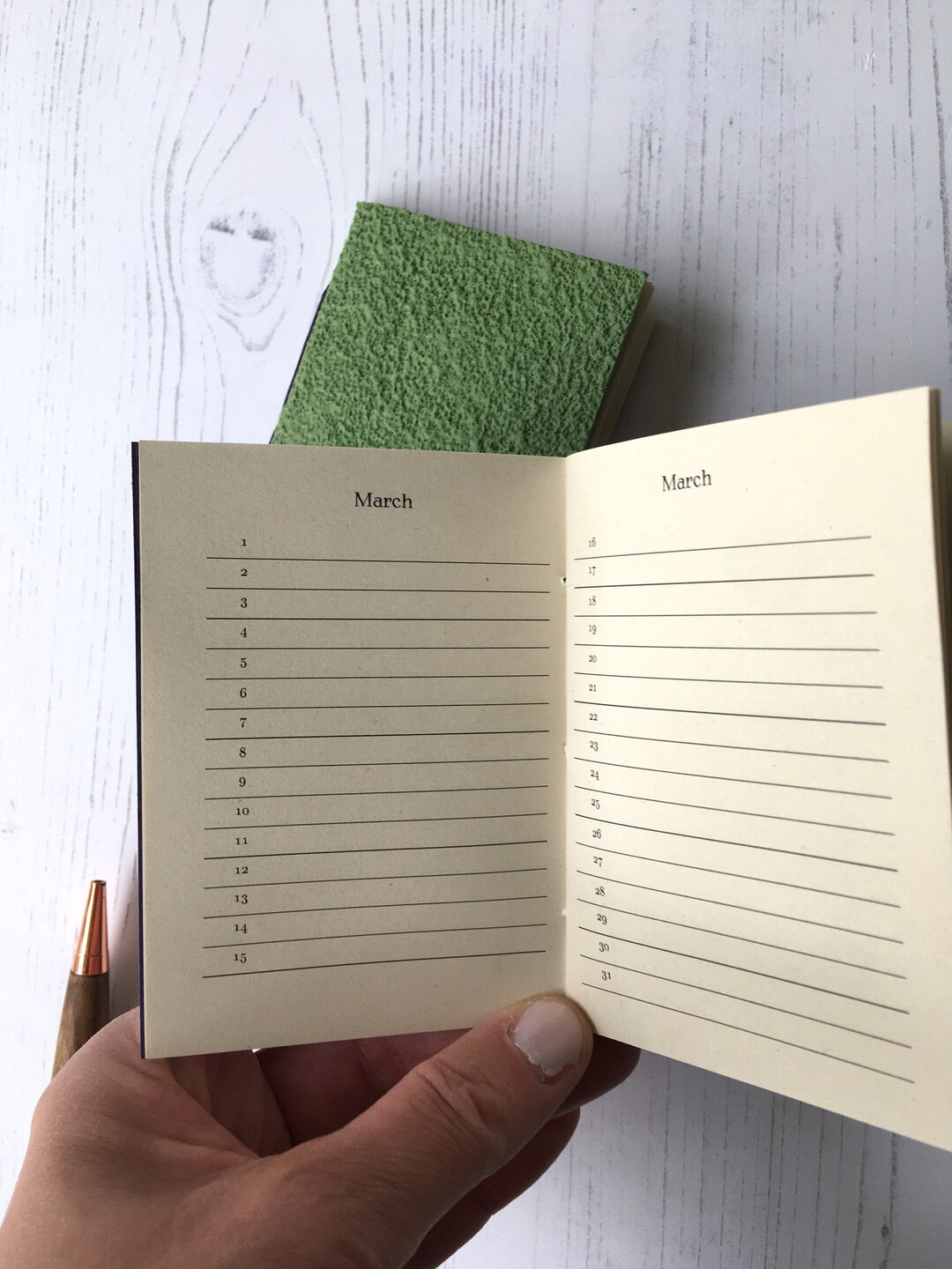 A7 Birthday, Anniversary Diary, Soft Cover - Etsy UK