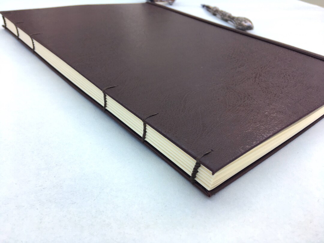 A4 Music Manuscript, Music Staves Book, A4 Lined Journal, Faux Leather ...