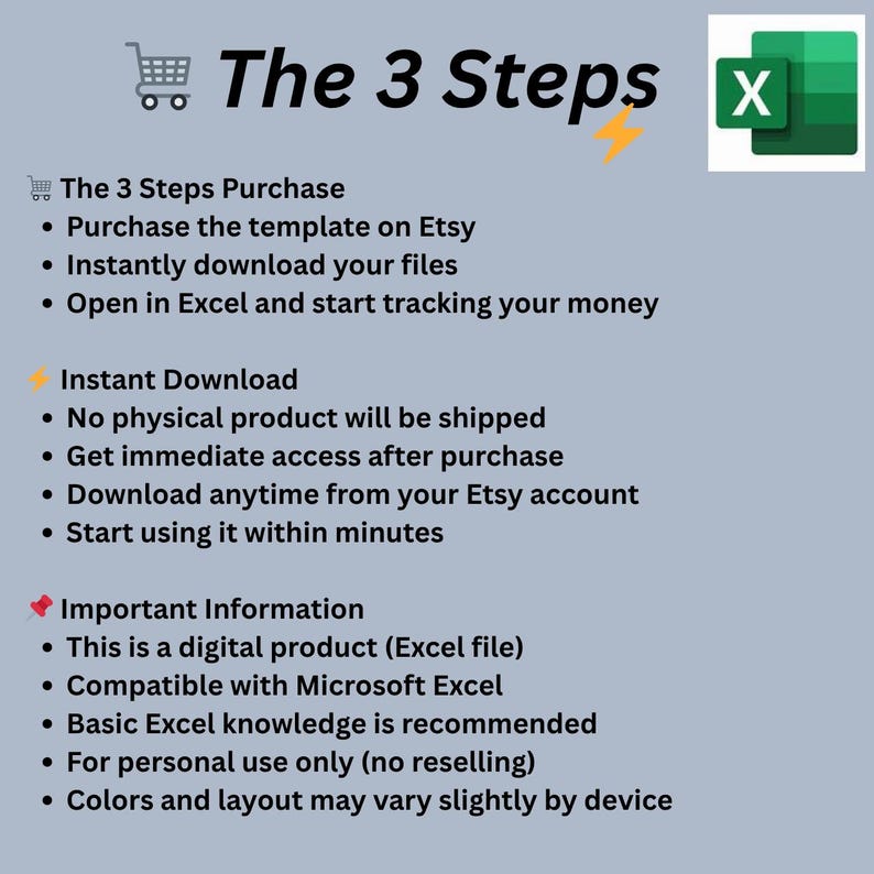 Budget Spreadsheet Excel | Monthly Budget Planner, Expense & Income ...